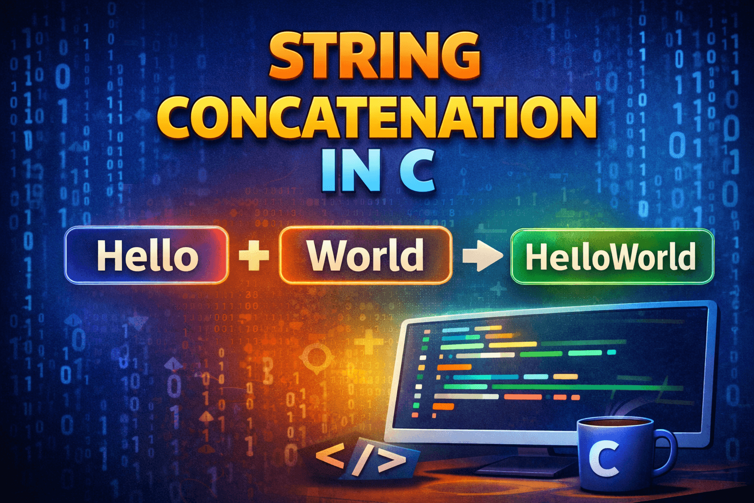 String Concatenation in C - GangForCode